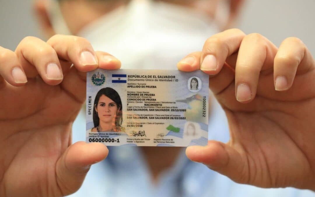 ¿Cuál es el número de folio del DUI de El Salvador? 2025